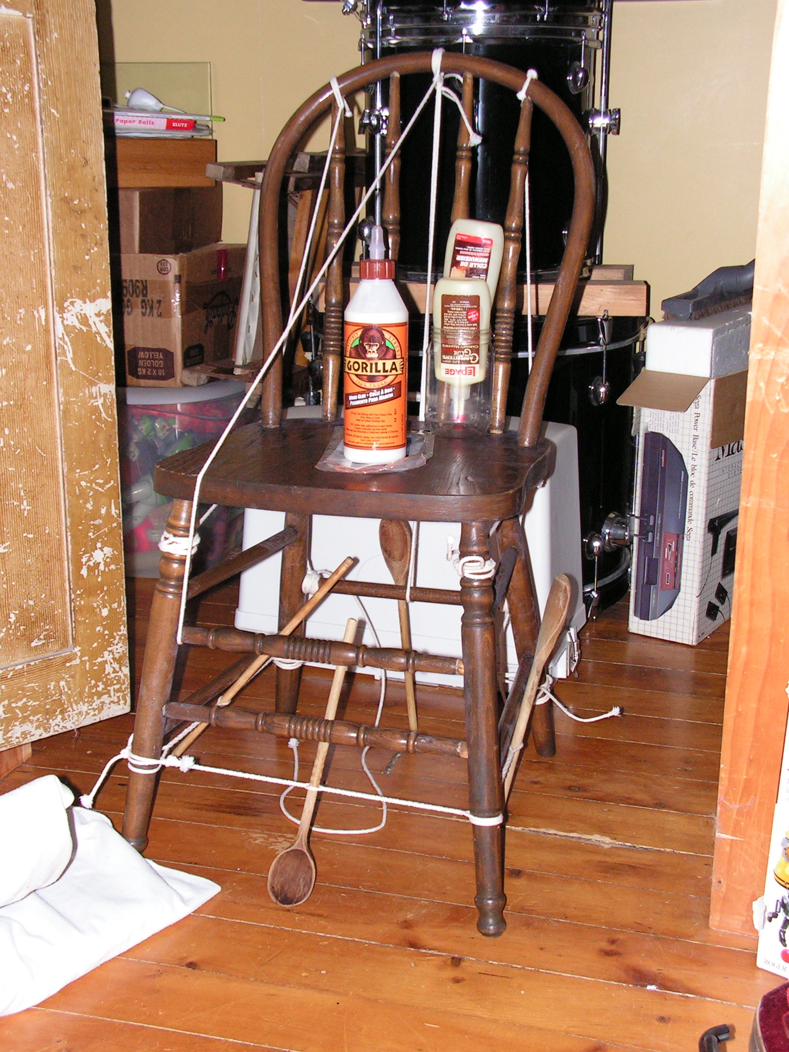 Chair Bondage – Attila the Mum